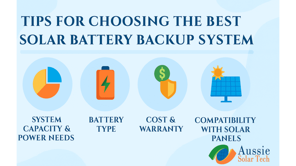Best Solar Backup Battery Tips for Australian Homes